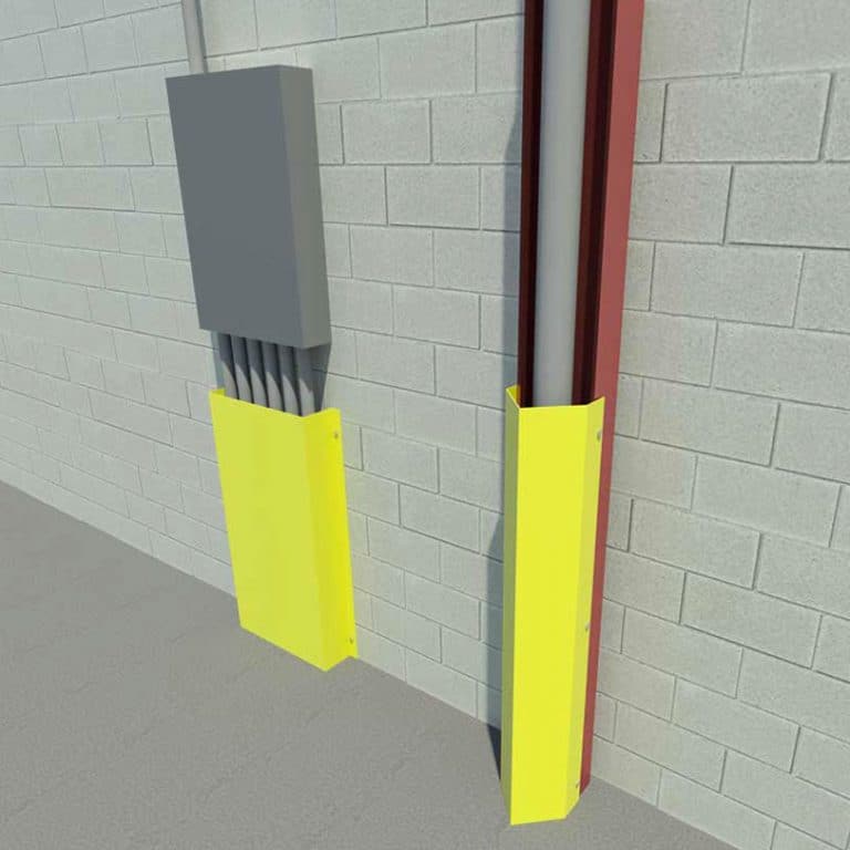 Crown Pipe Protection Guard (Column Mount) - Metal Fabrication Services