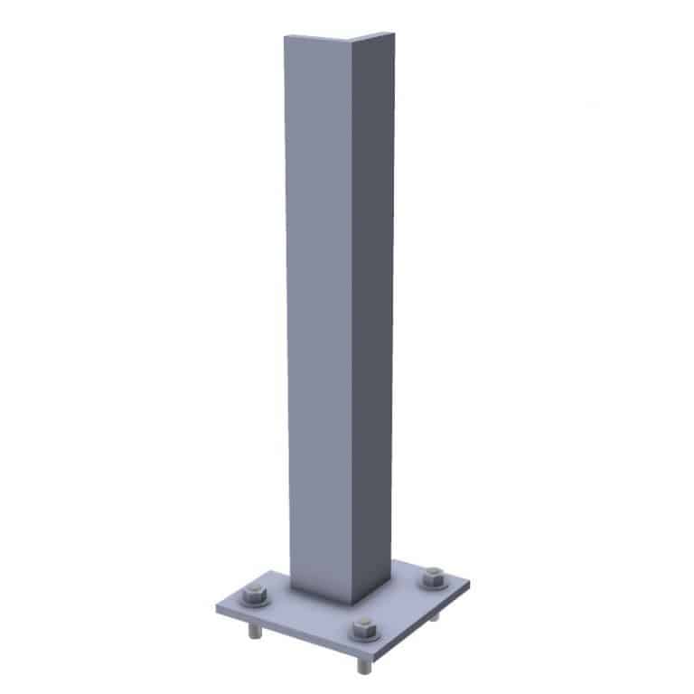 Pallet Rack Guards - Metal Fabrication Services