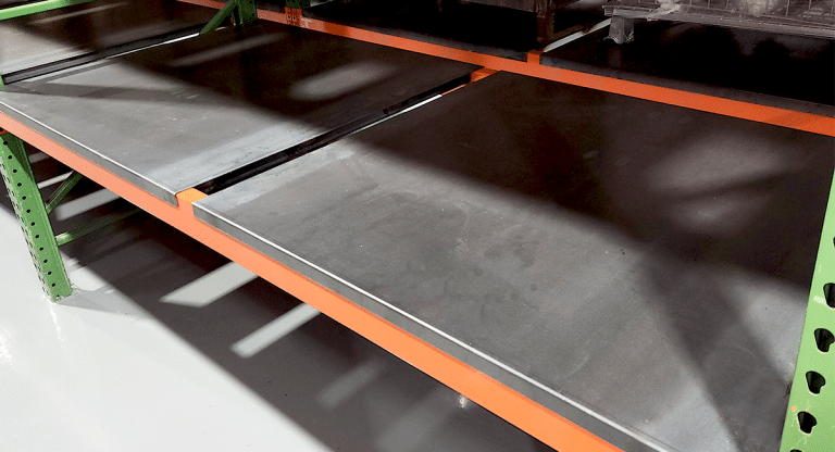 Industrial Pallet Rack Decking | Metal Fabrication Services